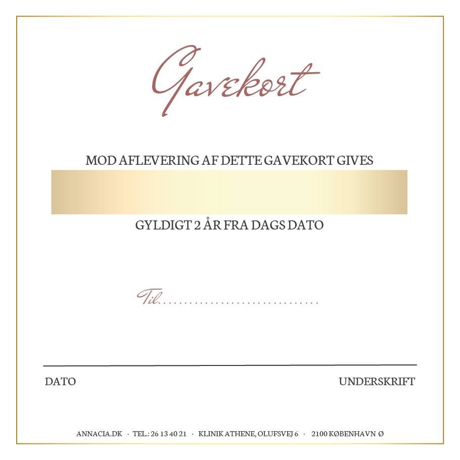 Gavekort - Gavekort - by Annacia